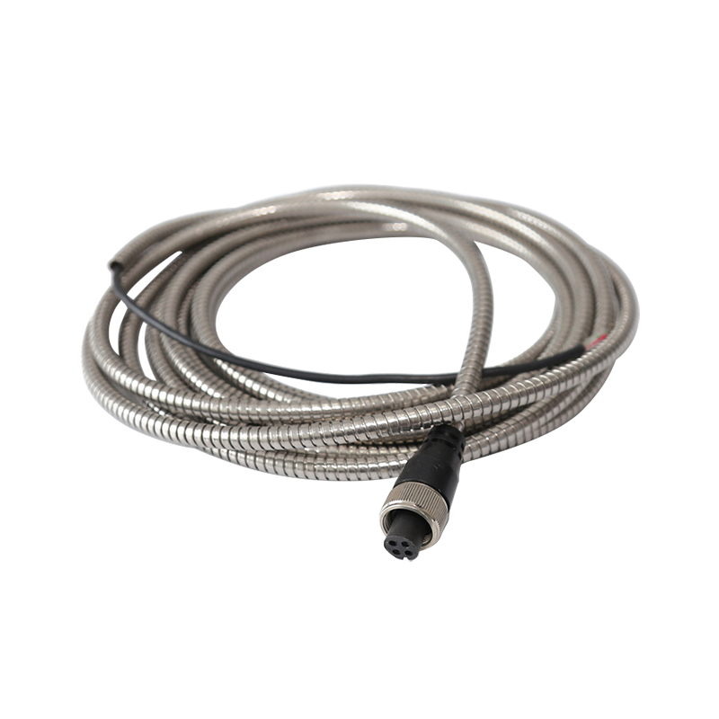 One End Empty Electric Flexible Wire Line Multi 4 Core Shielded Power ...